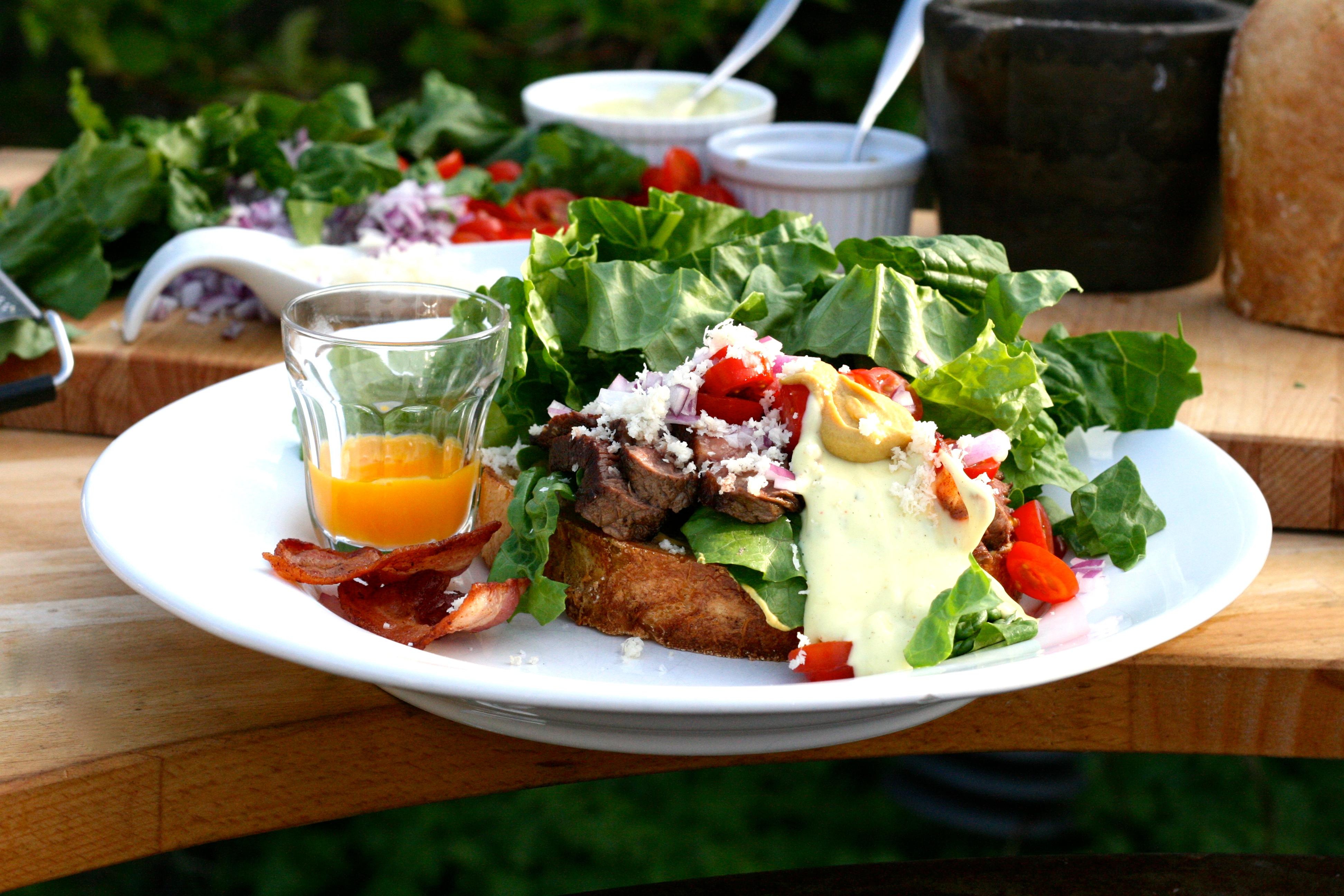 Bookmaker´s toast - gentrifierad street food